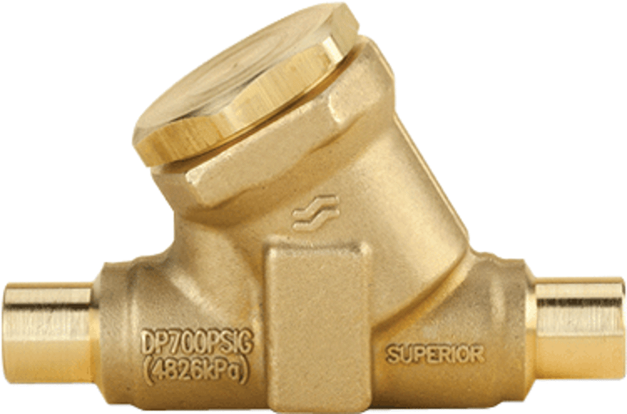 GoHVACR.com | Check Valve, 1/2" ODS x ODS H-V Horiz or Vert*