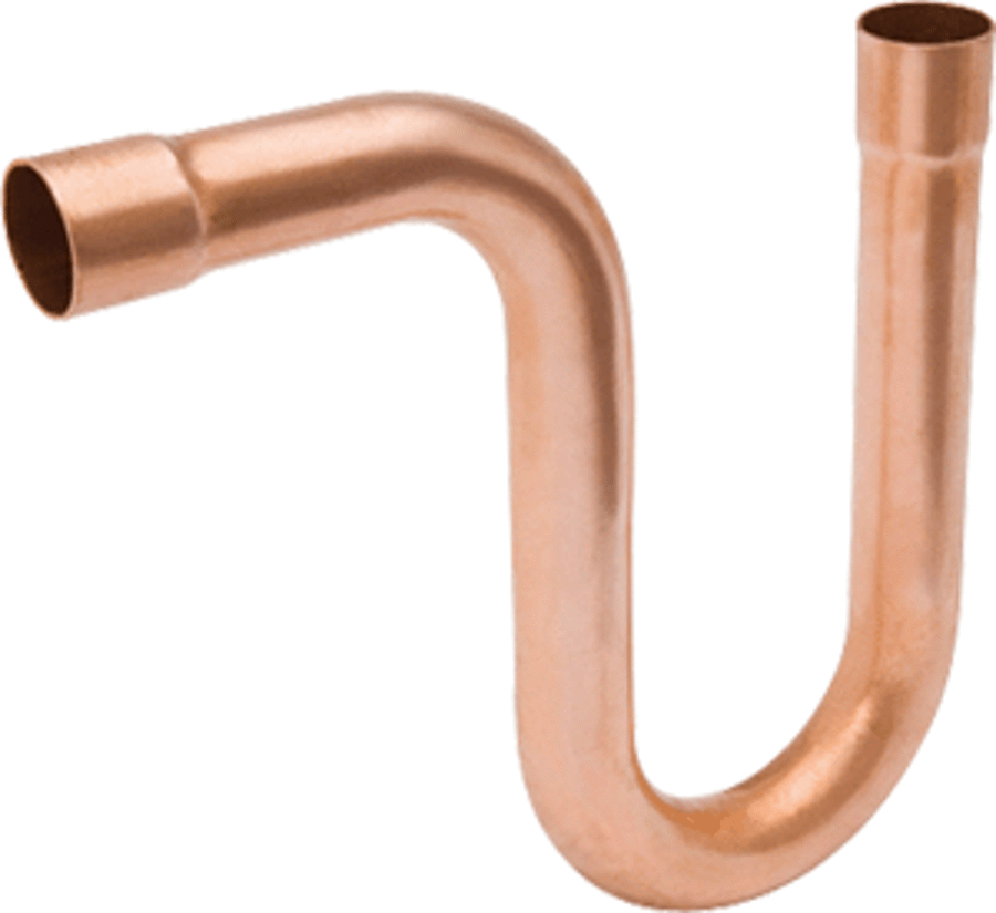 GoHVACR.com | Copper P-Trap, 7/8" OD (C x C) Suction Line WE-554P*