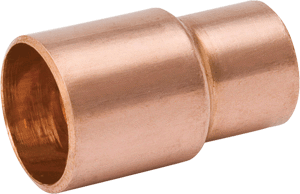 GoHVACR.com | Copper Reducer, 3/8" x 1/4" OD (Ftg x C) WC-403