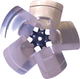 GoHVACR.com | Fan Blade, 5-Wing CW 24" 27 Degree Adapter Heavy Duty ...