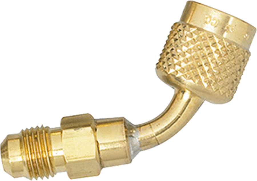 GoHVACR.com | Quick Coupler, 5/16" 45 Degree Female x 1/4" Male Flare ...