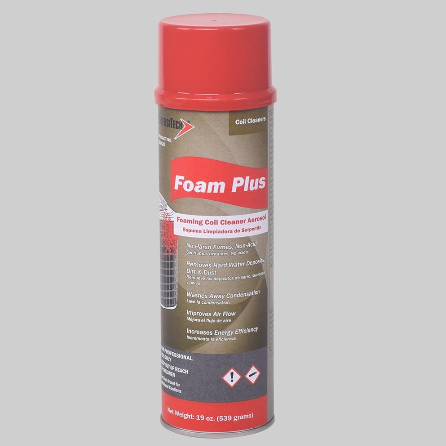 GoHVACR.com | Coil Cleaner, 19 oz Aerosol Foaming Foam-Plus