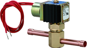 GoHVACR.com | Solenoid Valve, 3/8" ODF Solder Body Less Coil ME6 Series ME6S130-HP