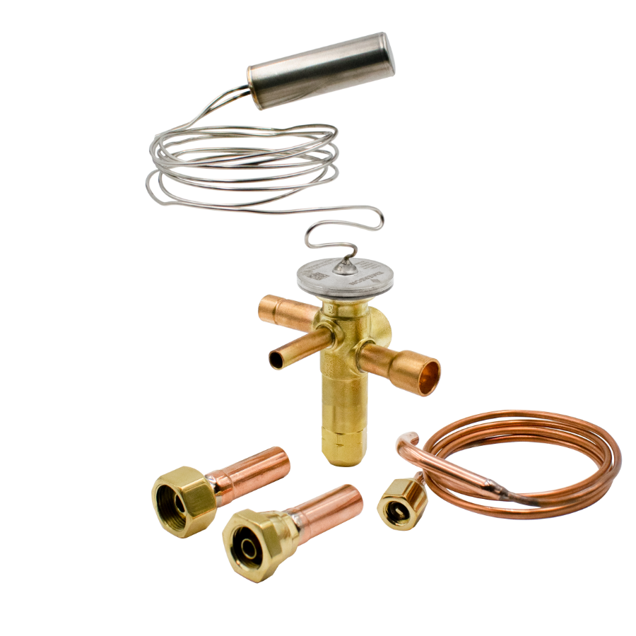 GoHVACR.com | TXV Connect Kit, 4.0 Ton 3/8" ODF x 1/2" ODF 5' Cap Tube ...