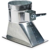 GoHVACR.com | Sheet Metal Takeoff, 5" x 9" x 6" 26 Gauge Side w/ Damper ...