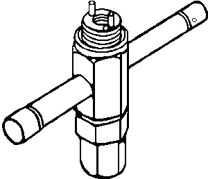 GoHVACR.com | TEV EQ Body, 1/4" ODF x 3/8" ODF 30in Tube A/C Refrigeration