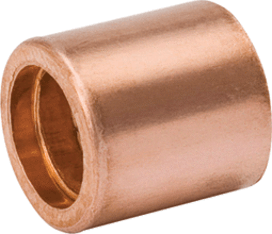 GoHVACR.com | Copper Flush Bushing, 5/8" x 1/2" OD (Ftg x C) WC-106