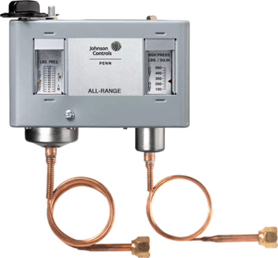 GoHVACR.com | Dual Pressure Control, SPST 1 Pole 7-50 psi LPR 100-500 ...