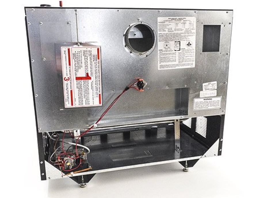 GoHVACR.com | Room Heater, 35 MBH 4" Vent Natural Gas Vented Console 30" W