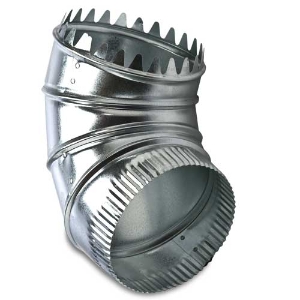 GoHVACR.com | Sheet Metal Take-Off, 6" Standard Galvanized EZ Turn