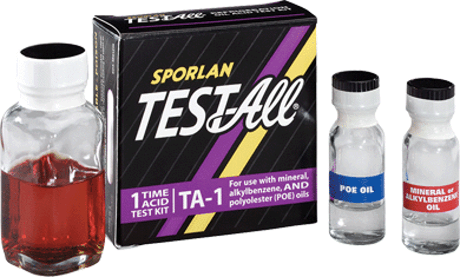 GoHVACR.com | Test Kit, Test-All Oil Acid Test Kit