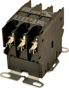 GoHVACR.com | Contactor, 110/120V 30 Amp 3-Pole Definite Purpose 910