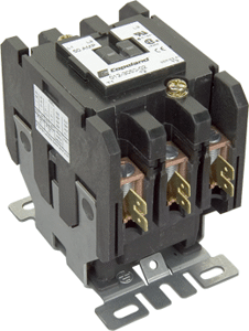GoHVACR.com | Contactor, 240V 50 Amp 3-Pole
