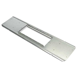 GoHVACR.com | Sheet Metal Rail, 4" x 10" x 25" 26 Gauge Galvanized Snap ...