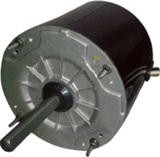 GoHVACR.com | Condenser Motor, 1/4 1/5 1/6hp 5" 208-230V PSC Super-Fit