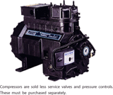 GoHVACR.com | Compressor, 460/3/60 Semi-Hermetic Discus 7/8" S x 1-3/8 ...