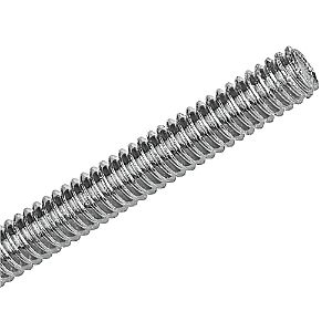 GoHVACR.com | Threaded Rod, 3/8" x 10' Right Handed Continuous Gold ...
