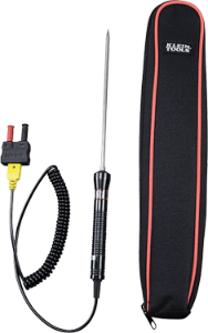 GoHVACR.com | Temperature Probe, Measures -58F to 1112F K-Type w/5 ...