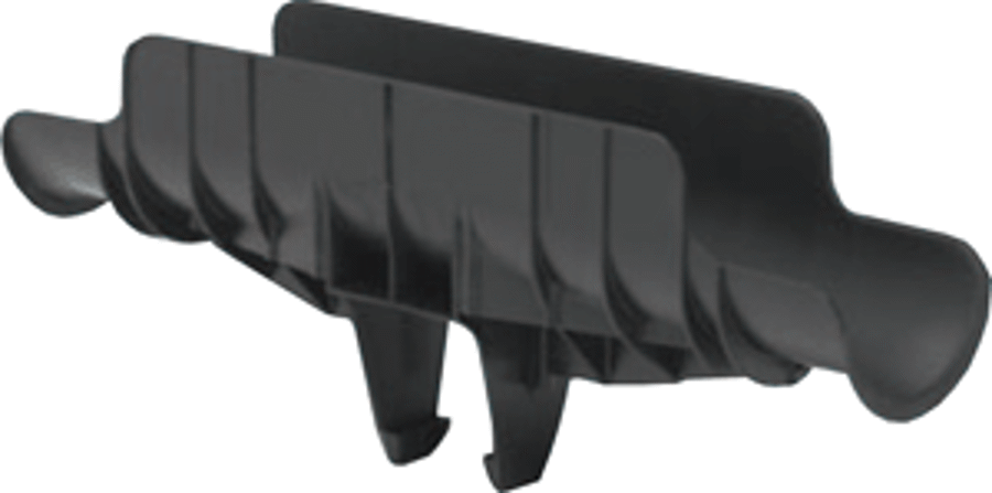 GoHVACR.com | Pipe Hanger Shield, 4-1/4" Black Snap 'N Shield 24/case*