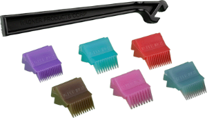 GoHVACR.com | Fin Tool, Fin Kit 1 Handle 6 Heads (13,15,16,17,18,20)