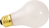 GoHVACR.com | Rough Service Light Bulb, 75 Watt Coated Shatterproof 120 ...