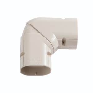 GoHVACR.com | Line-Hide, 2-11/16" x 3-1/4" x 6" Universal Elbow Horizontal