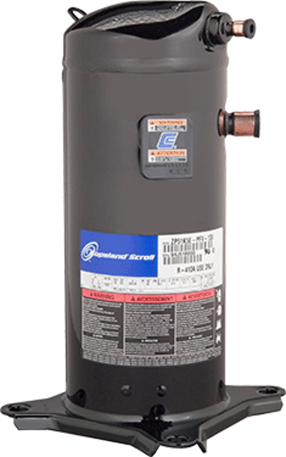 GoHVACR.com | Compressor, 200-230/3 1/2" x 7/8" Scroll A/C R22 Copelaweld