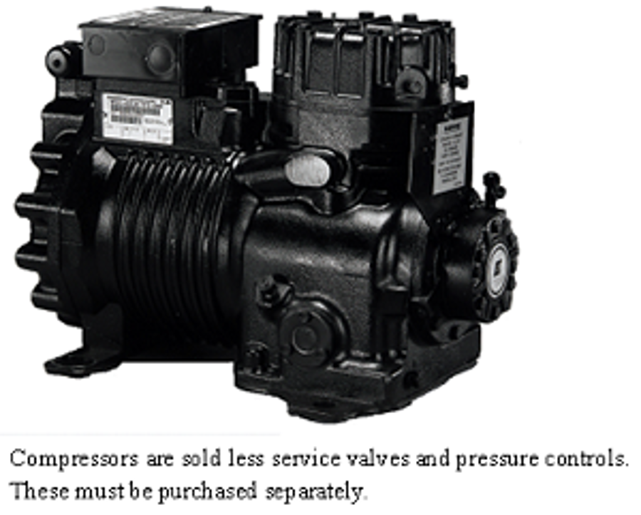 GoHVACR.com | Compressor, 208-230/3 5/8" F x 1-3/8" S Semi-Hermetic ...