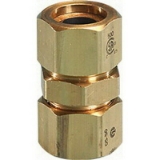 GoHVACR.com | Coupling, 1/2" Yellow Brass TracPipe