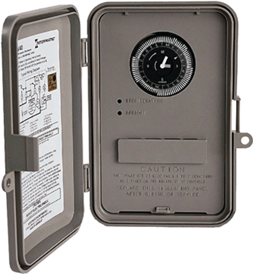 GoHVACR.com | Defrost Timer, 120/240V SPDT/SPST NEMA3R 24hr Auto-Voltage*