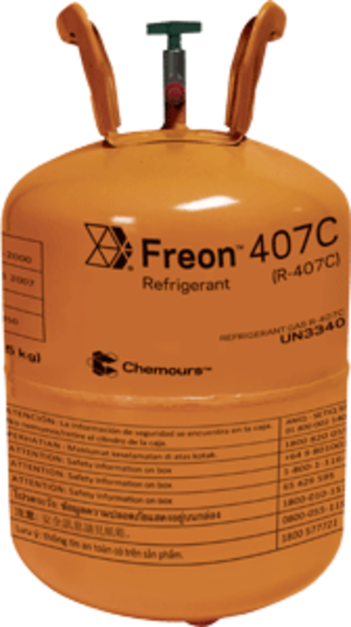 GoHVACR.com | Refrigerant, R407C 115# Cylinder
