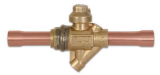 GoHVACR.com | Ball Valve, 3/8" w/ Integral Pressure Relief Less Tap EBV ...