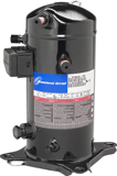 GoHVACR.com | Compressor, 208-230/1/60 Scroll Compliant 9.7 MBH 1/2" x ...