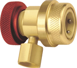 GoHVACR.com | Automotive Coupler, High Side 90 Degree Snap x 14mm R134A