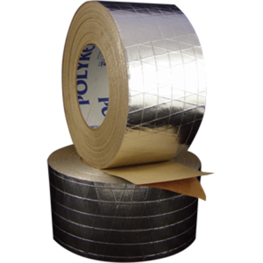 GoHVACR.com | Insulation Tape, 3" x 46 meter Jacketing Metallic ...